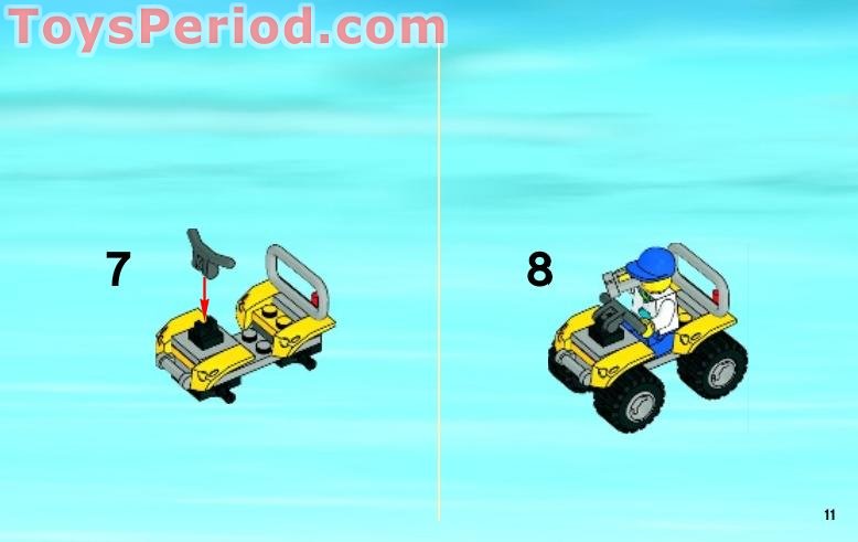 LEGO 4644 Marina Instructions and Parts List