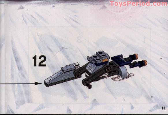 LEGO 4742 Chill Speeder Instructions and Parts List