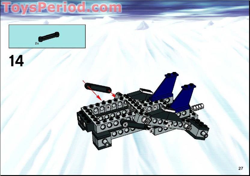 LEGO 4744 Tundra Tracker Instructions and Parts List