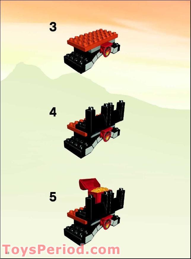 LEGO 4785 Black Castle Instructions and Parts List