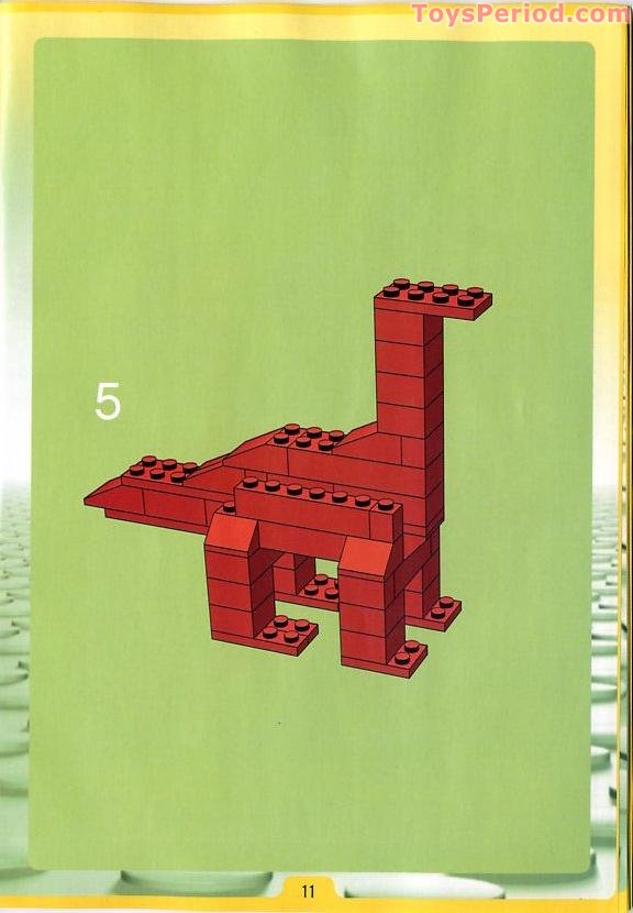 LEGO 4496-1 Fun with Building Tub Instructions and Parts List