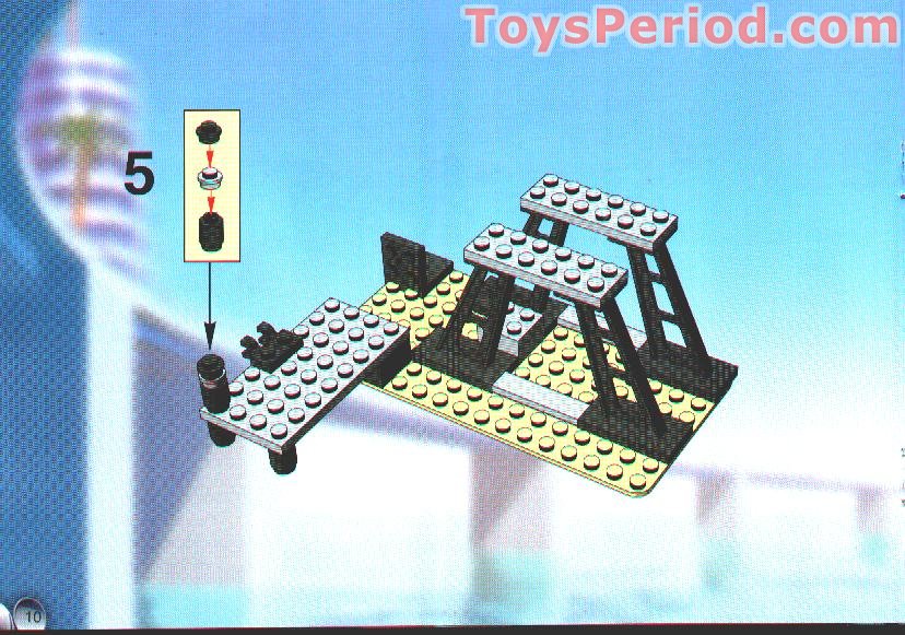 LEGO 6736 Beach Lookout Instructions and Parts List