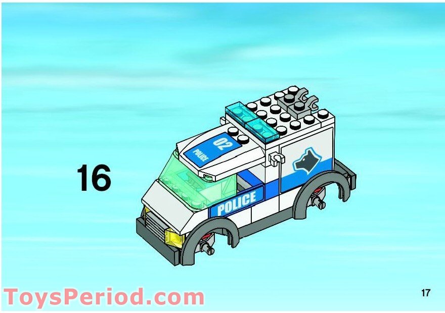 LEGO 7744 Police Headquarters Instructions and Parts List