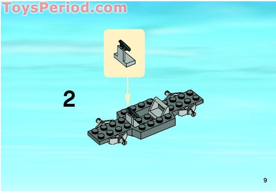 LEGO 7744 Police Headquarters Instructions and Parts List