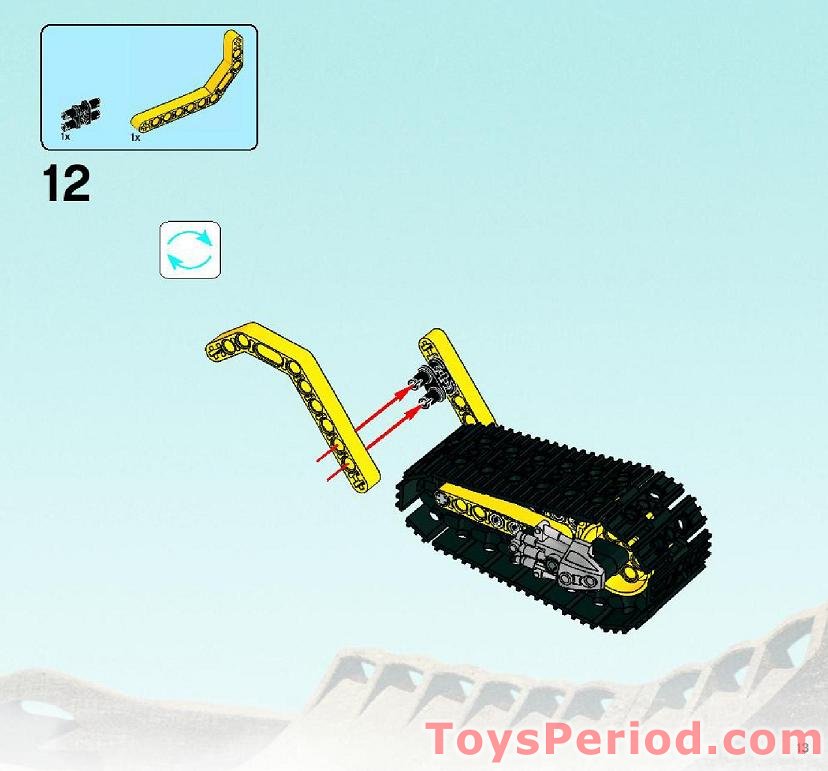 LEGO 8992 Cendox V1 Instructions and Parts List