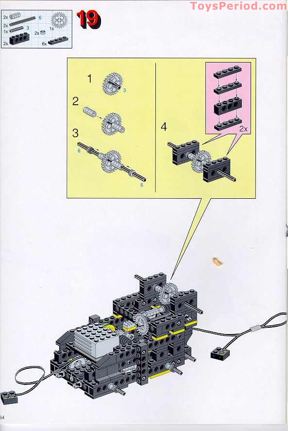 LEGO 8082 Multi Control Set Instructions and Parts List