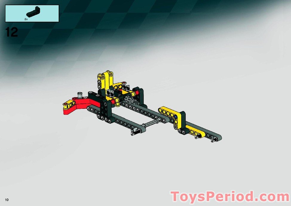 LEGO 8146 Nitro Muscle Instructions and Parts List