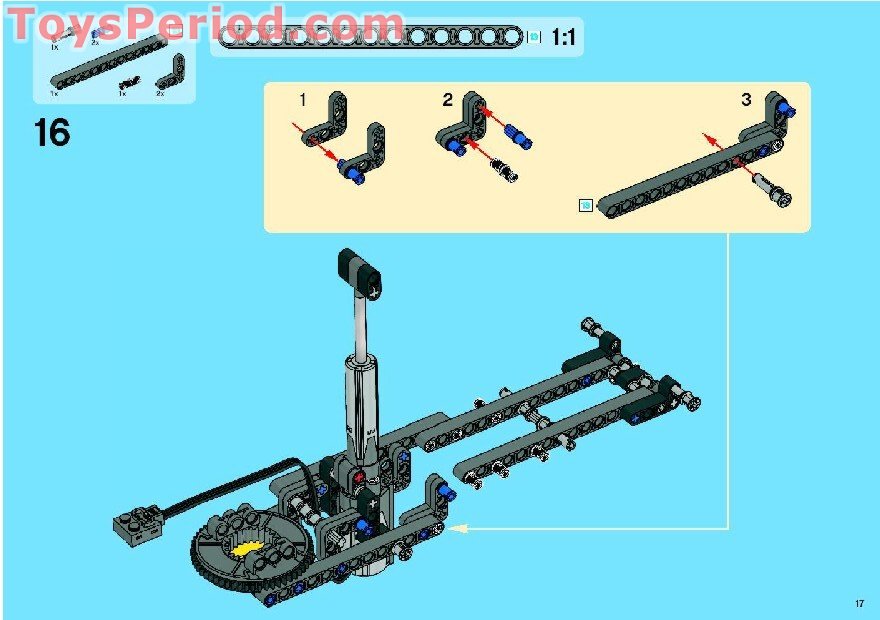 LEGO 8264 Hauler Instructions and Parts List