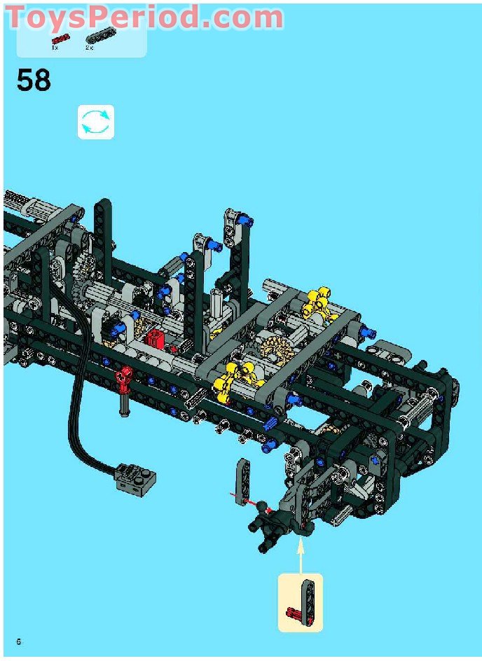 LEGO 8297 Off Roader Instructions and Parts List