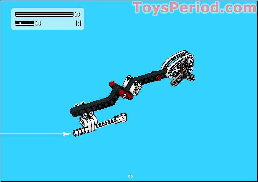 LEGO 8433 Cool Movers Instructions and Parts List