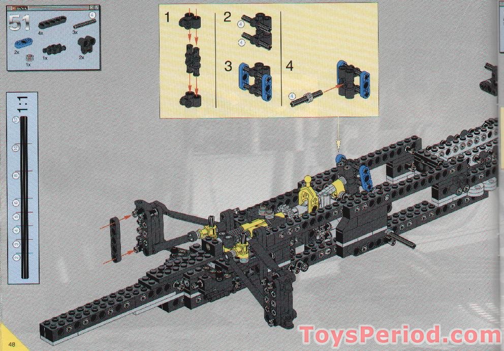 LEGO 8458 Silver Champion Racer Instructions and Parts List