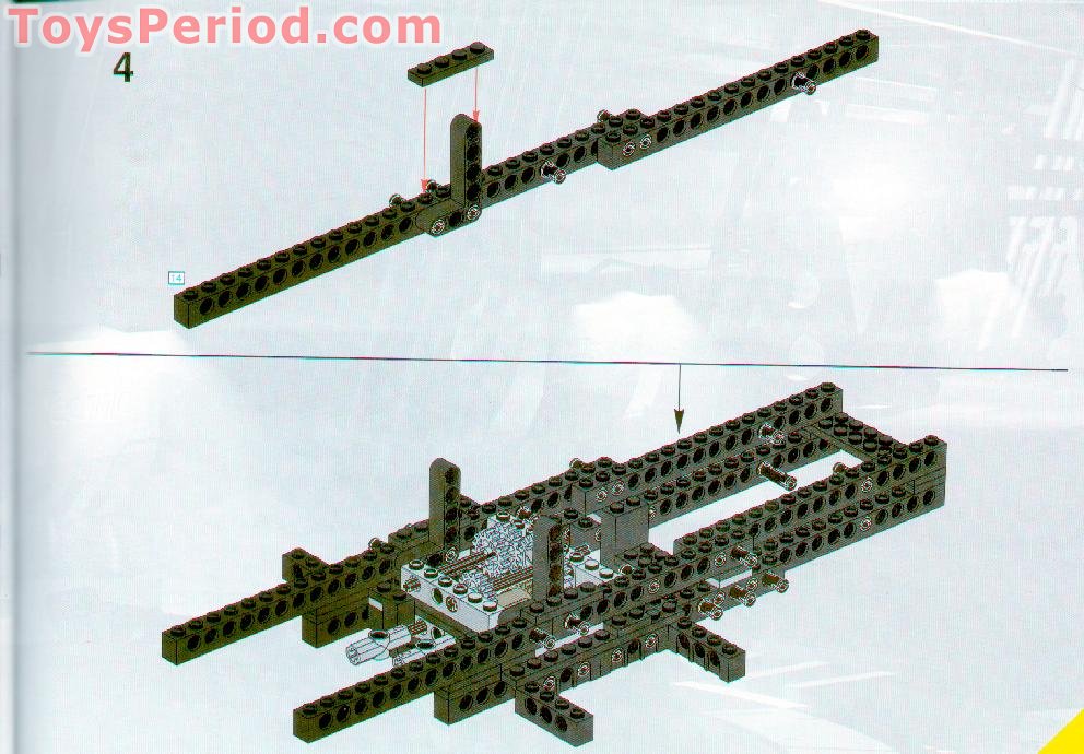 LEGO 8466 4x4 Off Roader Instructions and Parts List