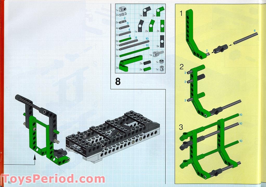 LEGO 8479 Barcode Multi-Set Instructions and Parts List