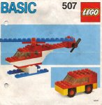 LEGO 507-1 Basic Building Set Instructions and Parts List
