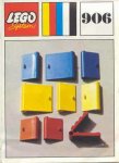 LEGO 906 12 Doors and 5 Hinges Instructions and Parts List