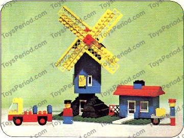 LEGO 362-1 Windmill Instructions and Parts List