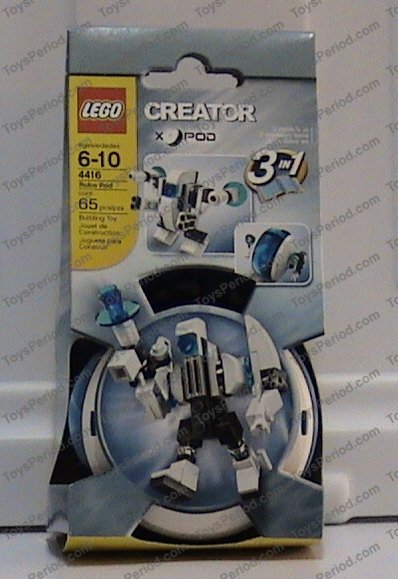 LEGO 4416 Robo Pod Instructions and Parts List