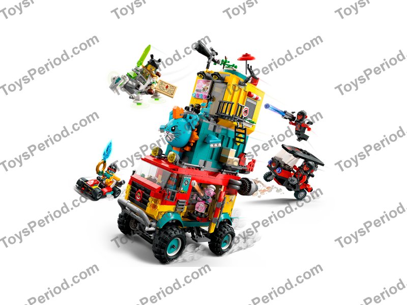 LEGO 80038 Monkie Kid's Team Van Set Parts List
