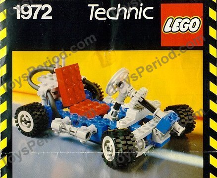 LEGO 1972 Go-Cart Instructions and Parts List