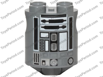 LEGO Sets with Part 30361pb040 Brick, Round 2 x 2 x 2 Robot Body with ...