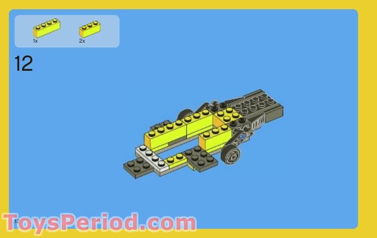 LEGO 6912 Super Soarer Instructions and Parts List