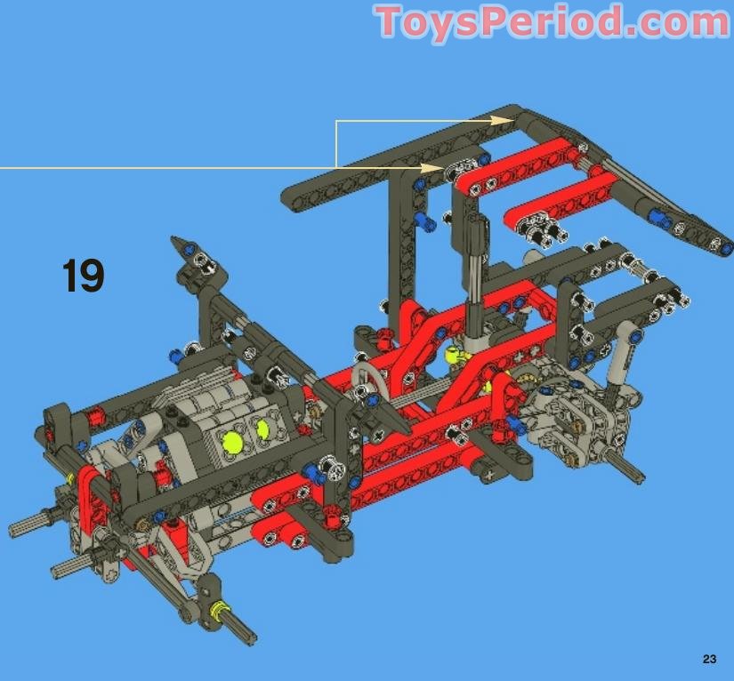 LEGO 8081 Extreme Cruiser Instructions and Parts List