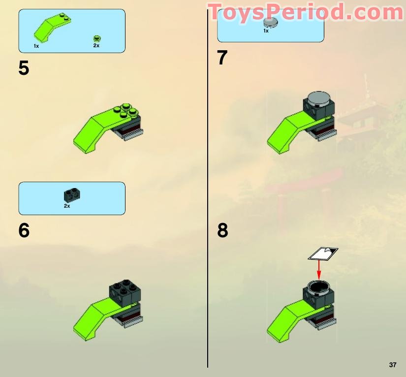 LEGO 9443 Rattlecopter Instructions and Parts List