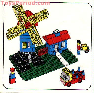 LEGO 362-1 Windmill Instructions and Parts List