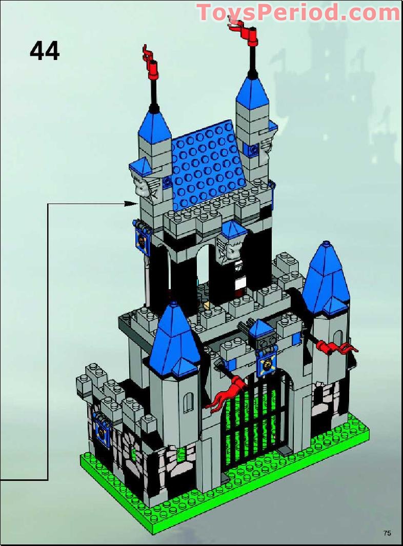 LEGO 10176 Royal King's Castle Instructions and Parts List