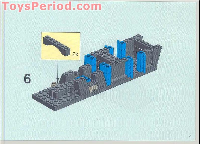 LEGO 3741 My Own Train - Large Engine, Plain Without Trim Instructions ...