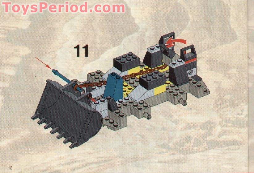 LEGO 4950 Loader-Dozer Instructions and Parts List