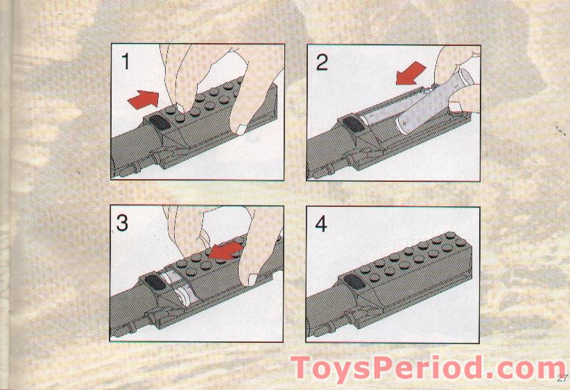 LEGO 4970 Chrome Crusher Instructions and Parts List