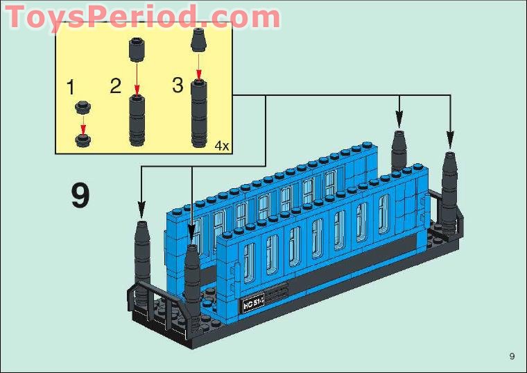 LEGO 4534 LEGO Express Instructions and Parts List