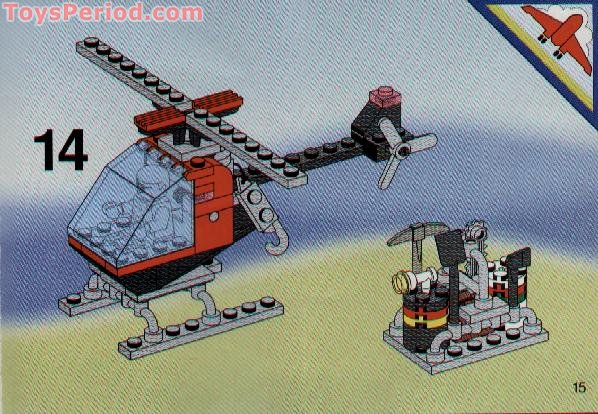 LEGO 6487 Mountain Rescue Instructions and Parts List