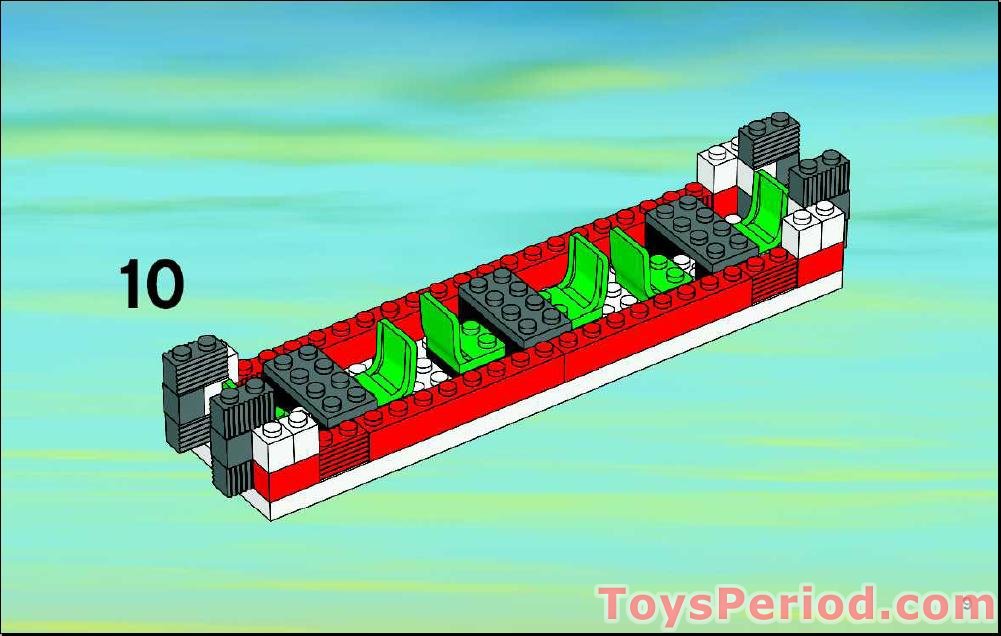 LEGO 7897 Passenger Train Instructions and Parts List