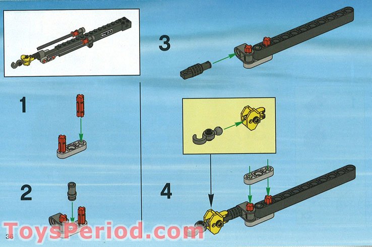 LEGO 7992 Container Stacker Instructions and Parts List