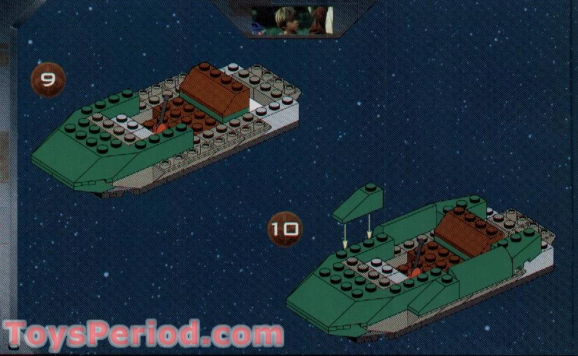 LEGO 7124 Flash Speeder Instructions and Parts List