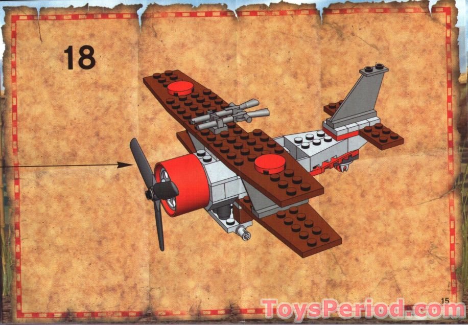 LEGO 7420 Thunder Blazer Instructions and Parts List