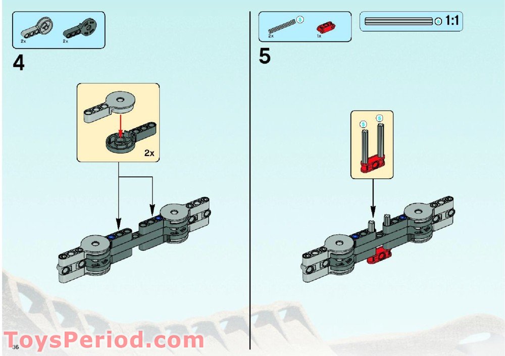 LEGO 8996 Skopio XV-1 Instructions and Parts List