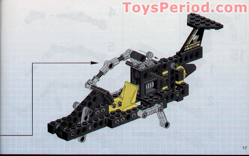 LEGO 8222 V-Tol Instructions and Parts List
