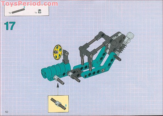 LEGO 8239 Cyber Challenge Instructions and Parts List