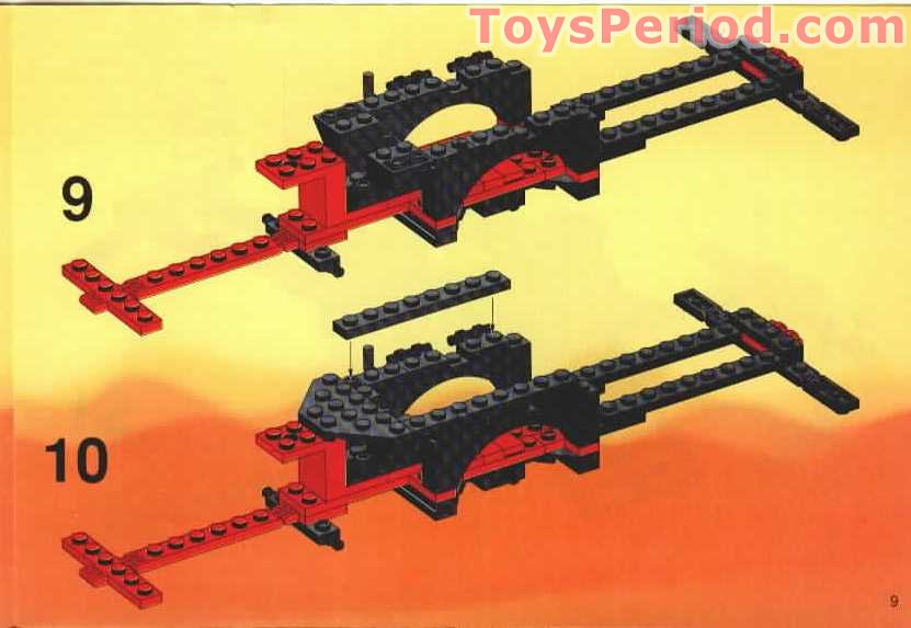 LEGO 6056 Dragon Wagon Instructions and Parts List