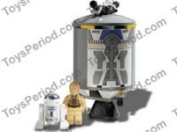 LEGO 7106 Droid Escape Instructions and Parts List