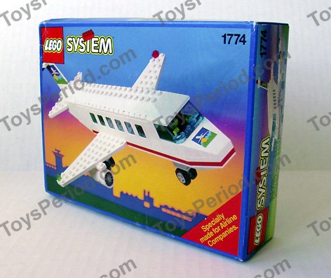 LEGO 1774 Airline Promotional Set - Jet Aircraft Instructions and Parts ...