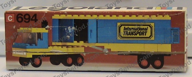 LEGO 694 Transport Truck Instructions and Parts List