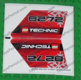 LEGO Sets with Part 8272stk01 Sticker Sheet for Set 8272 - (58784/4501331)