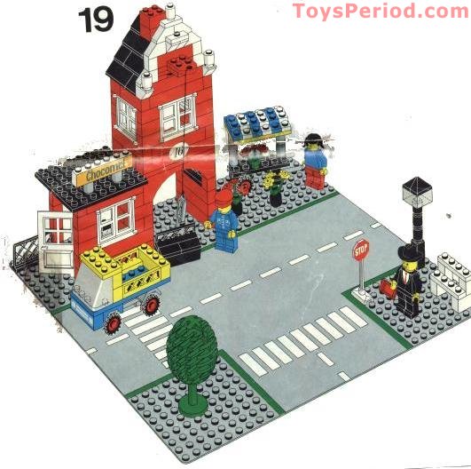 LEGO 1620-2 Chocomel Promotional Set, Factory Instructions and Parts List