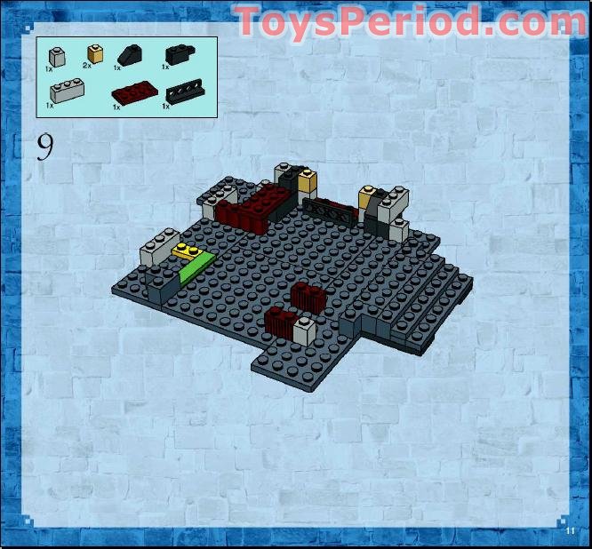 LEGO 4754 Hagrid's Hut (2nd Edition) Instructions and Parts List
