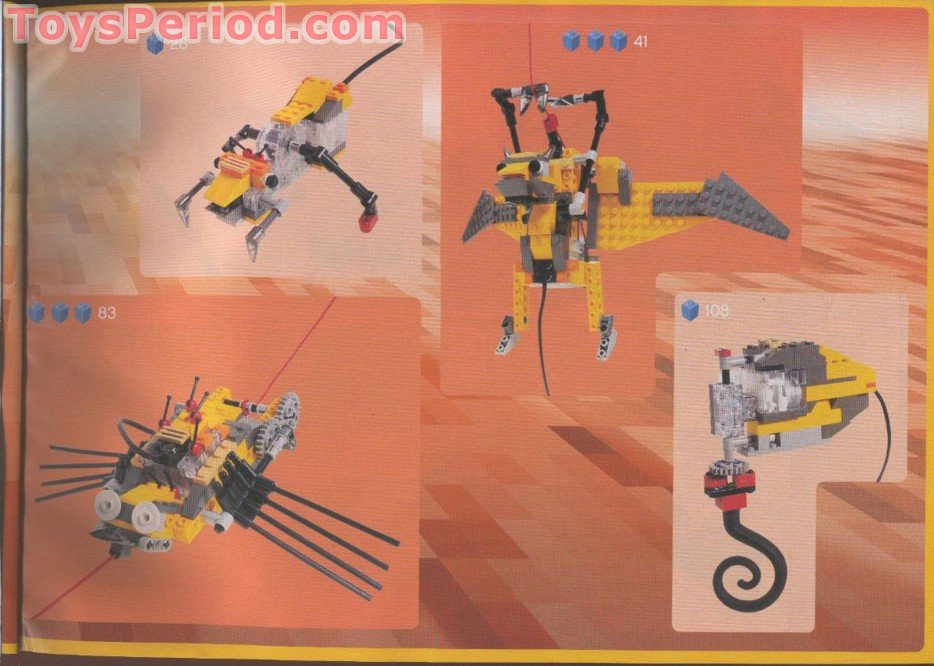 LEGO 4094 Motor Movers Instructions and Parts List
