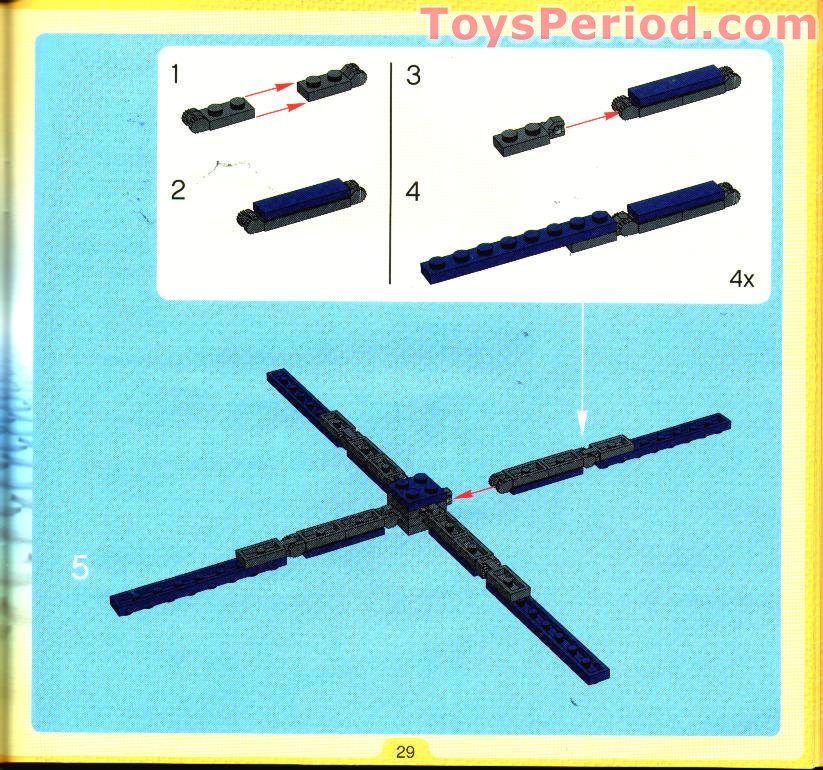 LEGO 4506 Deep Sea Predators Instructions and Parts List